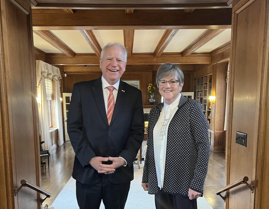 Kansas Gov. Laura Kelly assumes leadership of Democratic Governors ...